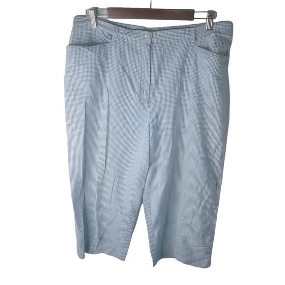 Lauren Ralph Lauren | Pants & Jumpsuits | Lauren Ralph Lauren 6 34x2 Gingham Check Capri Pants ...